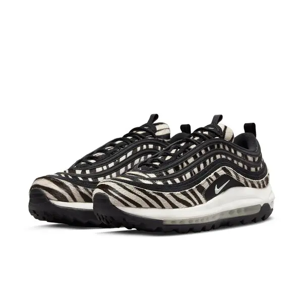 Nike Max 97 Golf Nrg "zebra" Sneakers - Black/brown