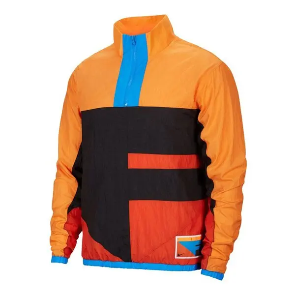 Nike Flight Jacket - Black/orange