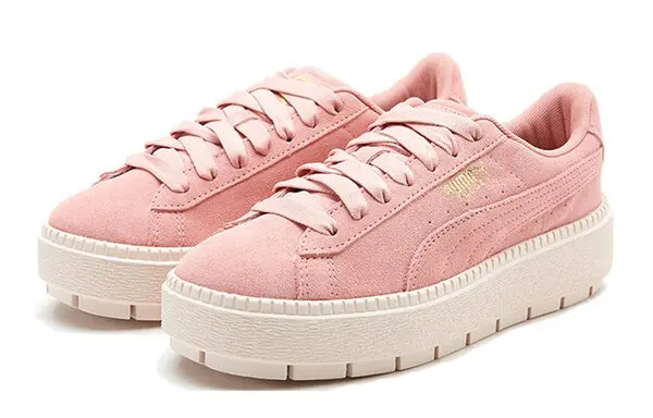 PUMA Platform Trace "bridal Rose" Sneakers