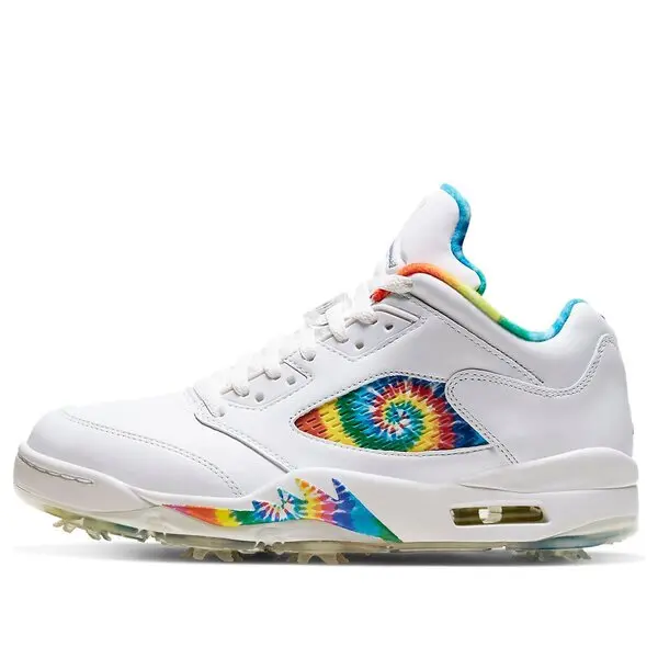 JORDAN Air 5 Low Golf "peace, Love, And Golf" Sneakers