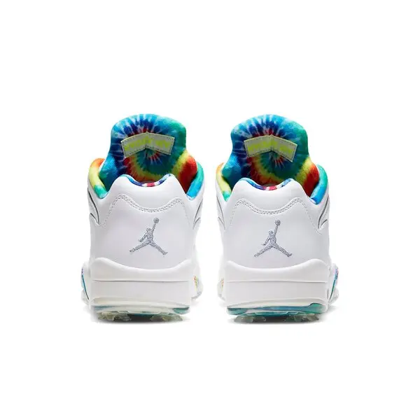 JORDAN Air 5 Low Golf "peace, Love, And Golf" Sneakers