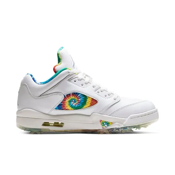 JORDAN Air 5 Low Golf "peace, Love, And Golf" Sneakers
