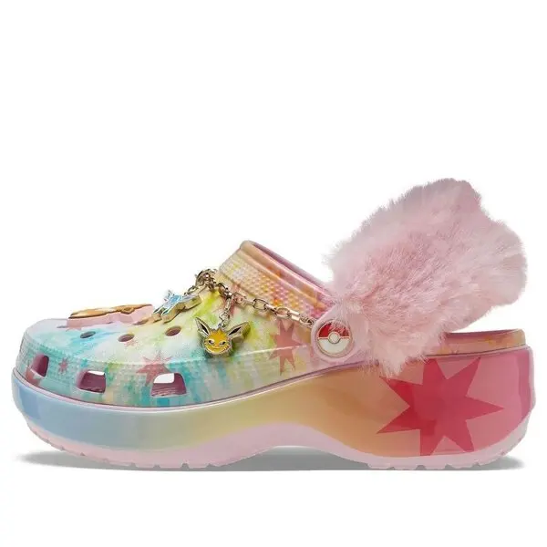 CROCS X Pokemon Classic Platform Clog - Pink/multi-color