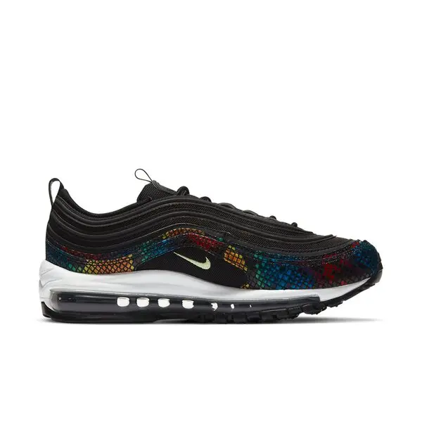 Nike Max 97 Se "rainbow Snake" Sneakers - Black