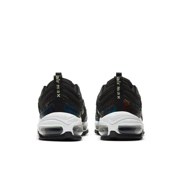 Nike Max 97 Se "rainbow Snake" Sneakers - Black