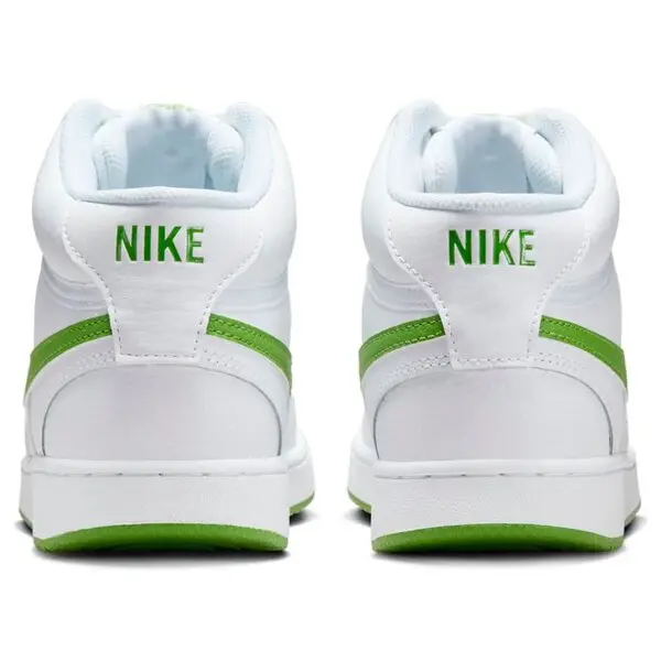 Nike Court Vision Mid Sneakers - White/green