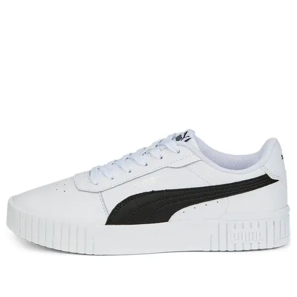 PUMA Carina 2.0 Low Top Sneakers - White/black