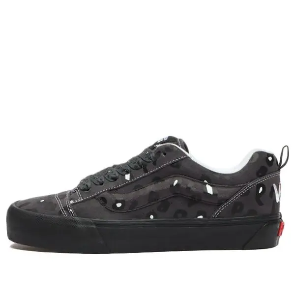 VANS Imran Potato X Knu-skool Vr3 Lx 'leopard Asphalt' Low Top Sneakers - Black