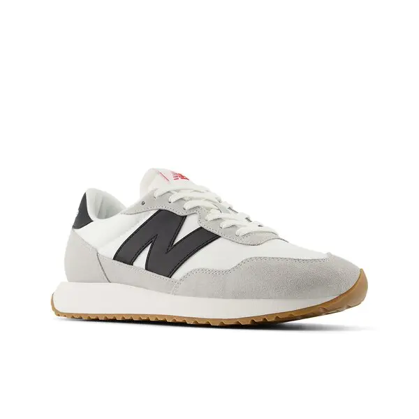 NEW BALANCE 237 Athletic Sneakers - White/grey/black