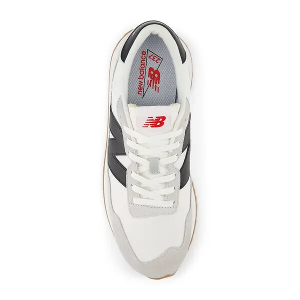 NEW BALANCE 237 Athletic Sneakers - White/grey/black