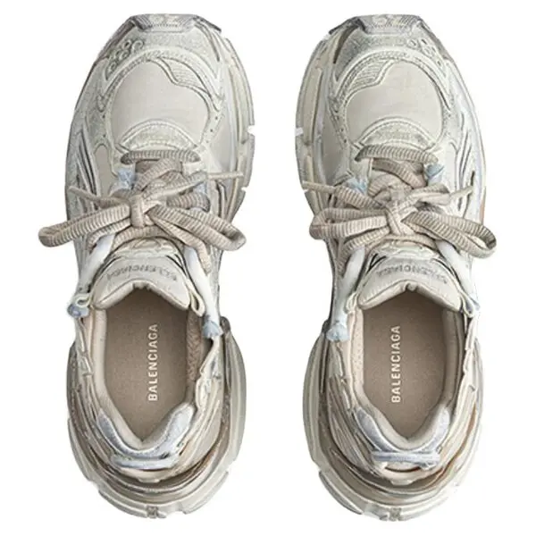 Balenciaga Runner Sneakers - Beige