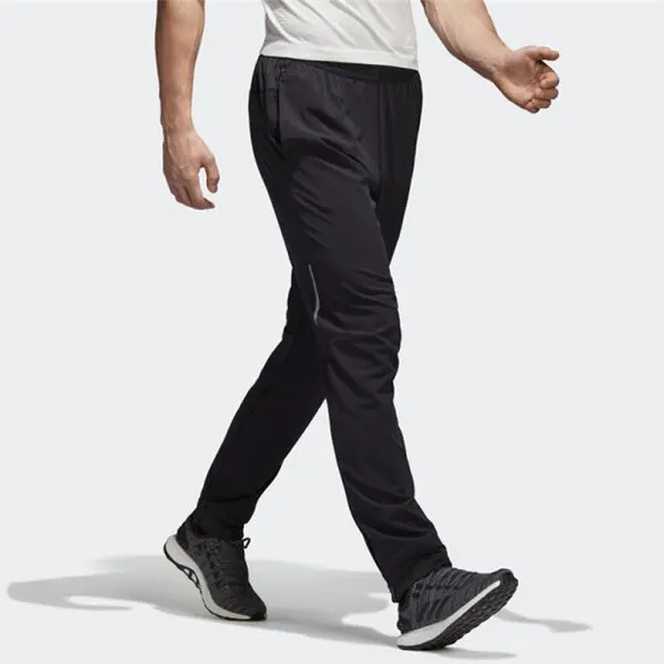 Adidas Zipper Tatting Sports Pants - Black