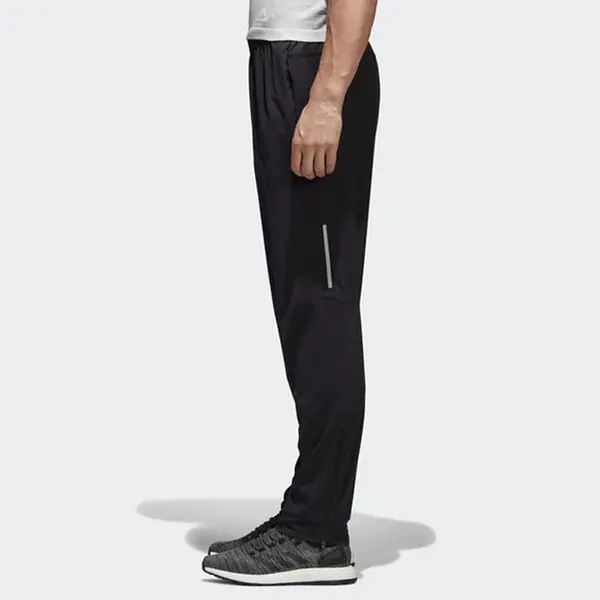 Adidas Zipper Tatting Sports Pants - Black