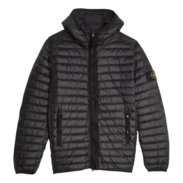 Stone Island Packable Down Jacket - Black