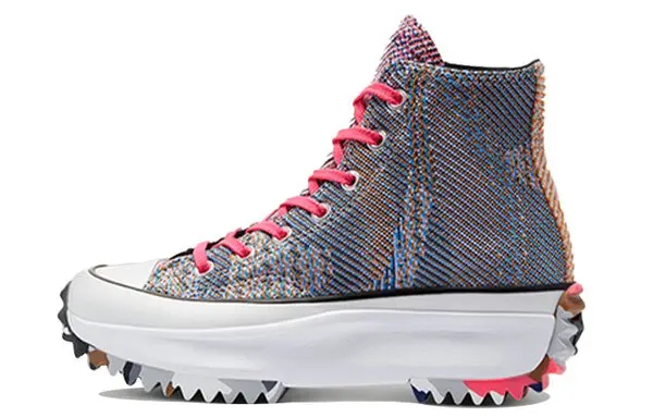 CONVERSE Run Star Hike High Knit Mashup Sneakers