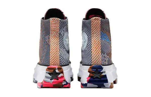 CONVERSE Run Star Hike High Knit Mashup Sneakers