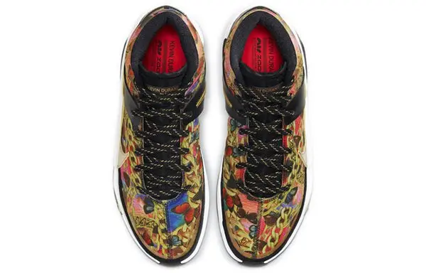Nike Kd "hyped" Mid-top Basketball Sneakers - Multi-color