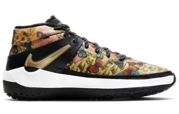Nike Kd "hyped" Mid-top Basketball Sneakers - Multi-color