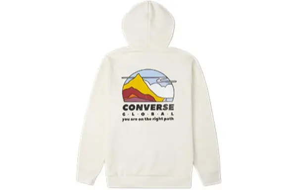 CONVERSE Alphabet Pattern Printing Hoodie