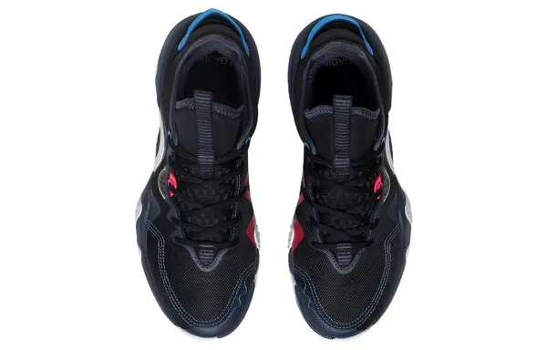LI-NING Wade Ice Blood V2 "team No Sleep" Sneakers - Black/white/red