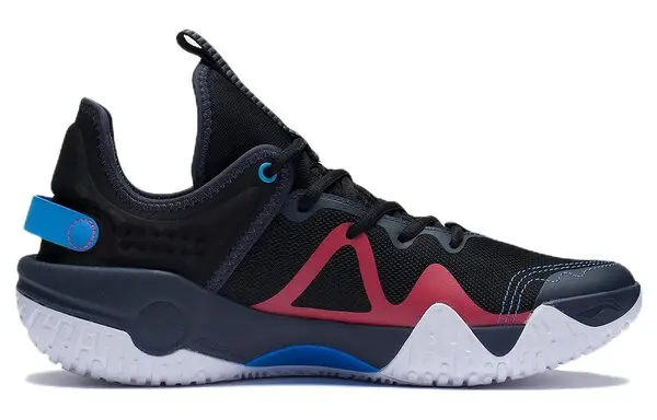 LI-NING Wade Ice Blood V2 "team No Sleep" Sneakers - Black/white/red