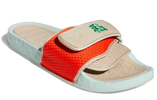 Adidas Pharrell X Nigo X Hu Chancletas Slides 'friendship Pack