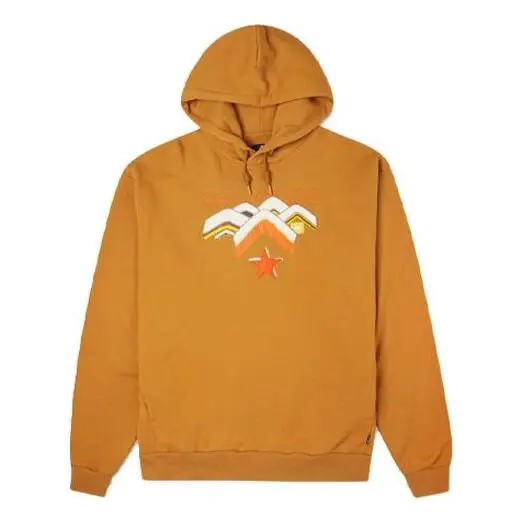 CONVERSE Mountains Pattern Printing Fleece Lined - Brown