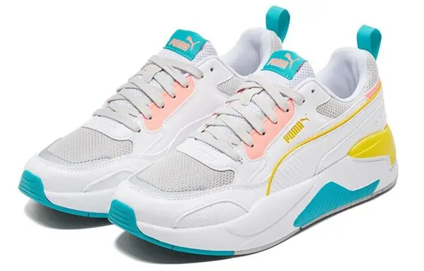 PUMA X-ray 2 Square Sneakers - White/blue/pink