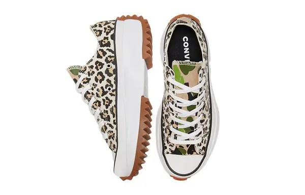 CONVERSE Run Star Hike Low 'leopard