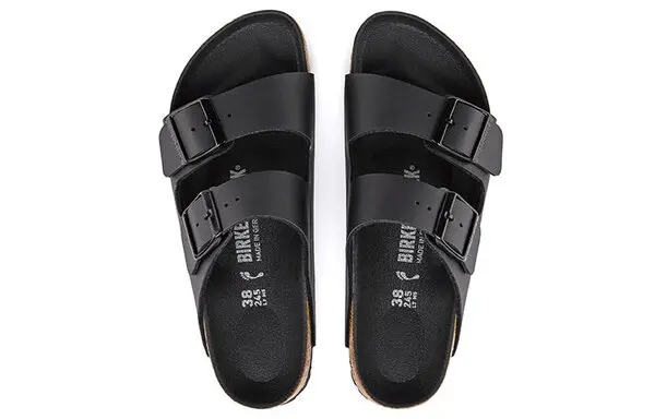 BIRKENSTOCK Arizona Birko-flor Sandals - Black