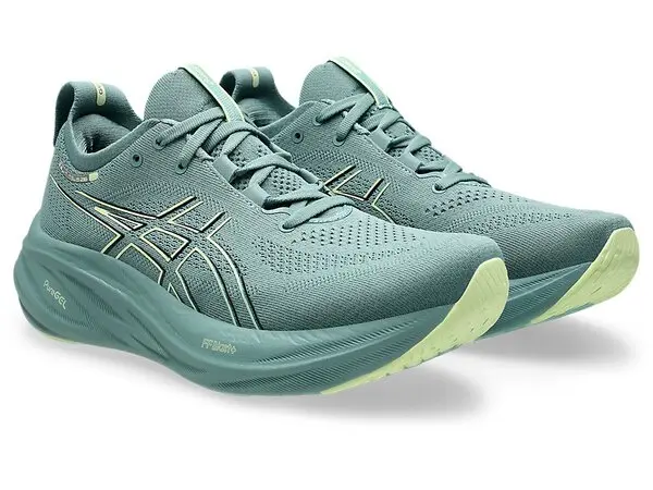 Asics Gel-nimbus 26 Mirai Athletic Sneakers - Teal/white/green