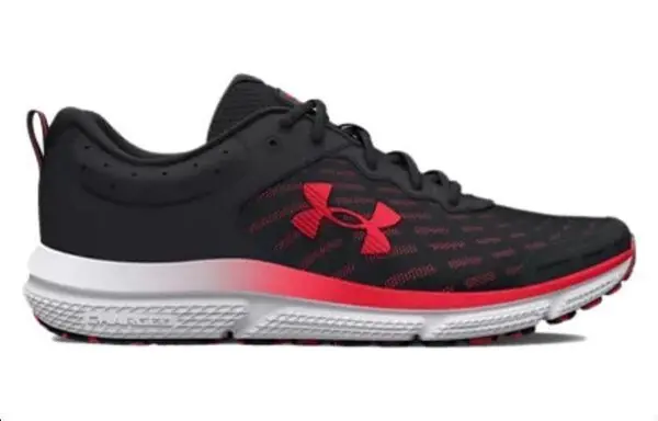 Under Armour Charged Assert Sneakers - Black/red