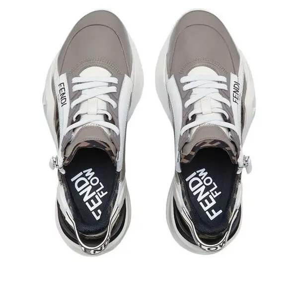 Fendi Flow Sneakers - Beige