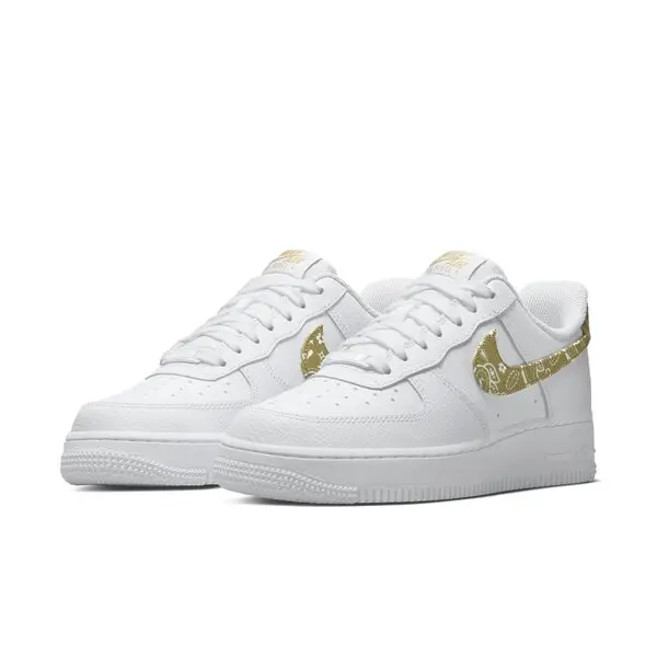 Nike Force 1 '07 Essential "barely Paisley" Sneakers - White