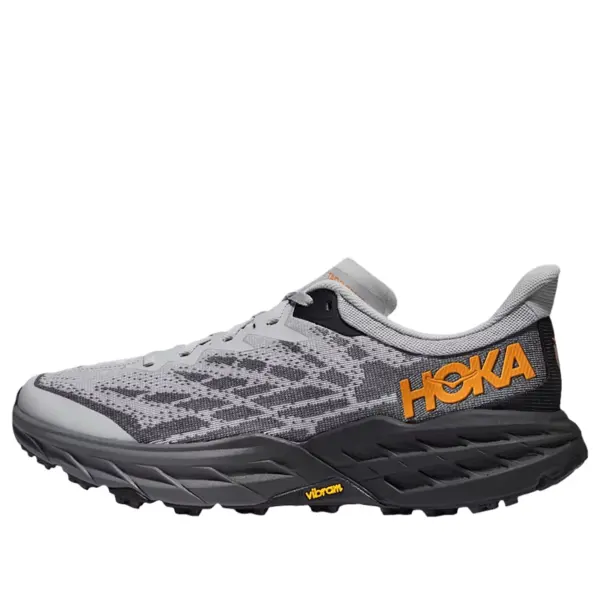 Hoka One One Speedgoat 5 Wide Athletic Sneakers - Harbor Mist/black