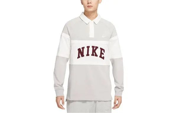 Nike Long Sleeve Rugby Polo Shirt