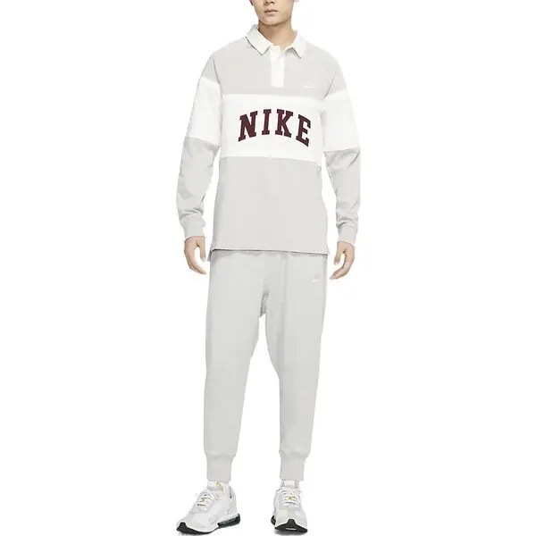 Nike Long Sleeve Rugby Polo Shirt