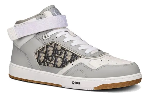 Dior B27 High-top Sneakers - Gray/white