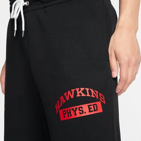 Nike X Stranger Things Sweat Pant 'black Red