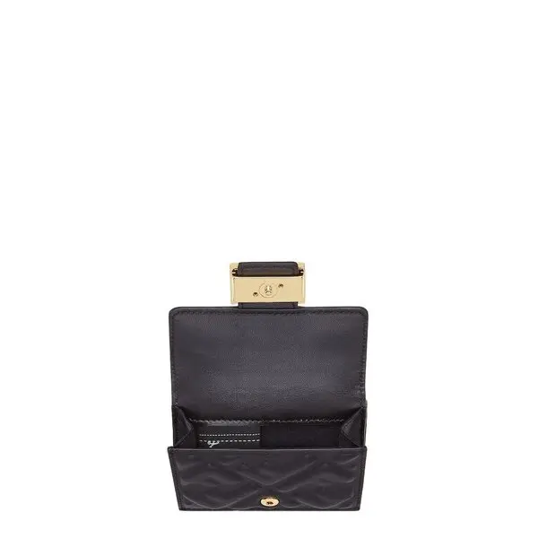 Fendi Micro Trifold Baguette Wallet - Black