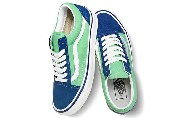 VANS Old Skool 36 Dx Low Top Sneakers - Blue/green