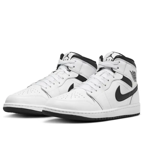 JORDAN 1 Mid Dq8426-132 - White/black