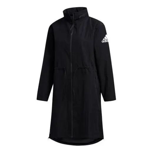 Adidas Jkt Wv Travel Athletic Casual Woven Jacket - Black