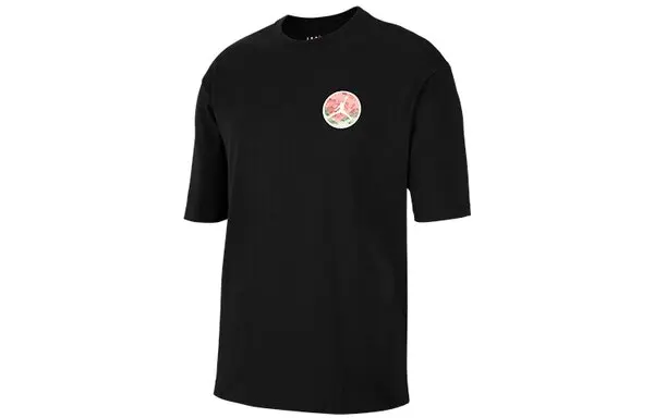 JORDAN Sport Dna Back Printing Casual Sports Short Sleeve - Black