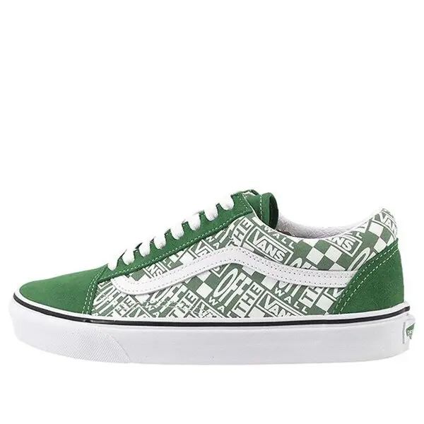 VANS Old Skool 'off The Wall' Sneakers - Greenlog