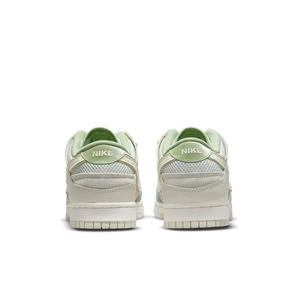 Nike Dunk Scrap Se Low Top Sneakers - White/green