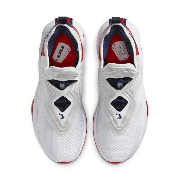 Nike Lebron Soldier 14 'usa' Sneakers - White/red