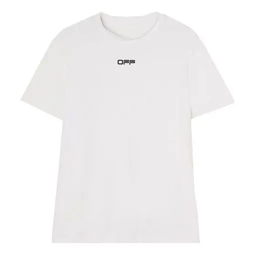 Off-White Arrow Outline S/s Sport T-shirt 'white Black - White/black