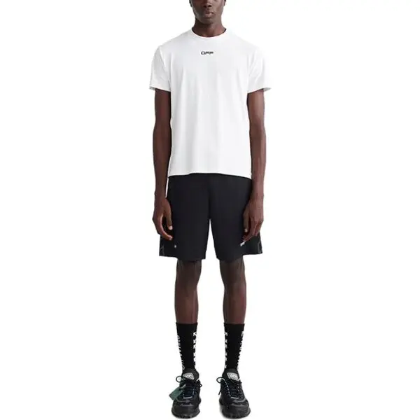 Off-White Arrow Outline S/s Sport T-shirt 'white Black - White/black