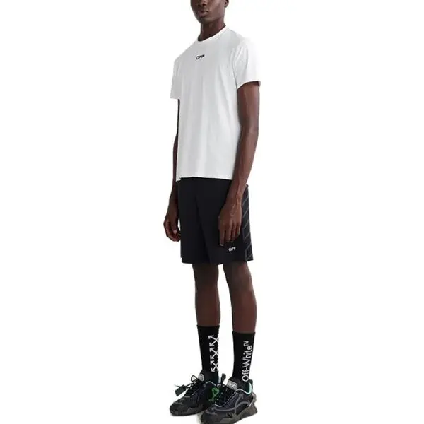 Off-White Arrow Outline S/s Sport T-shirt 'white Black - White/black